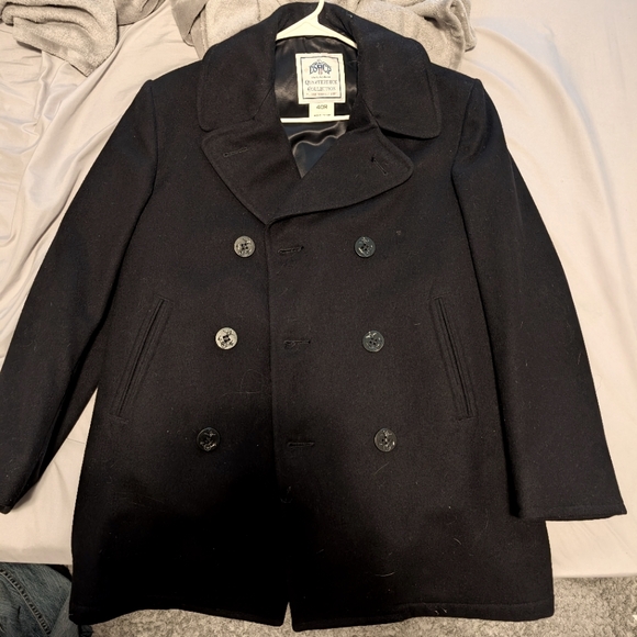 Jackets & Coats | Authentic Us Navy Issued Mens Peacoat | Poshmark